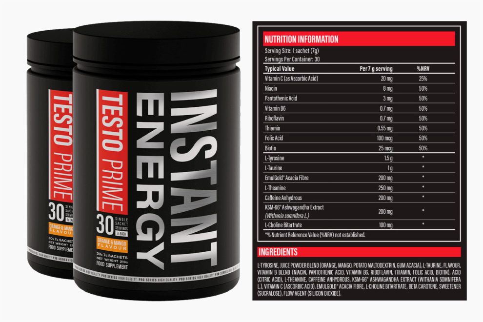 TestoPrime Instant Energy – Review the Latest Research – Healthcare ...